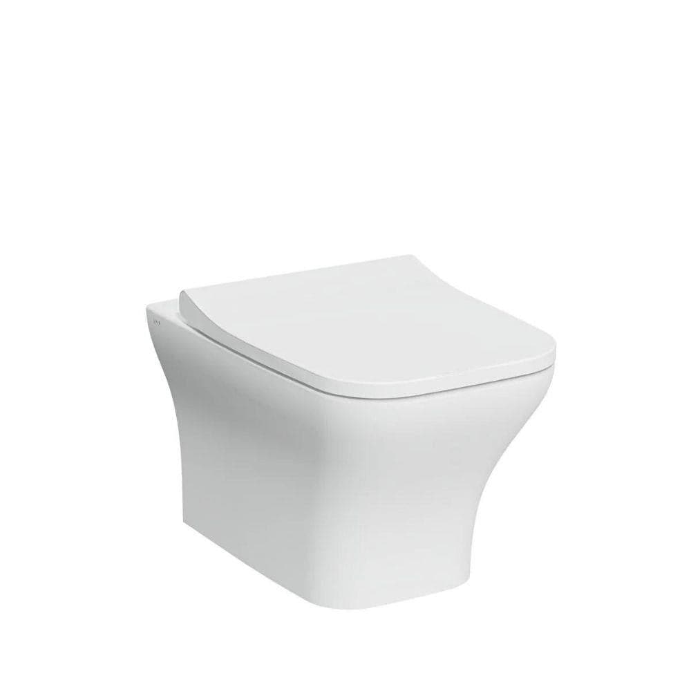 VitrA Zentrum Square Wand-WC SmoothFlush mit versteckter Montage, 54 cm ...